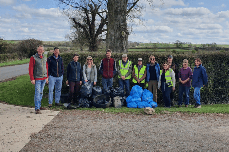 Countryside Clean Up a huge success