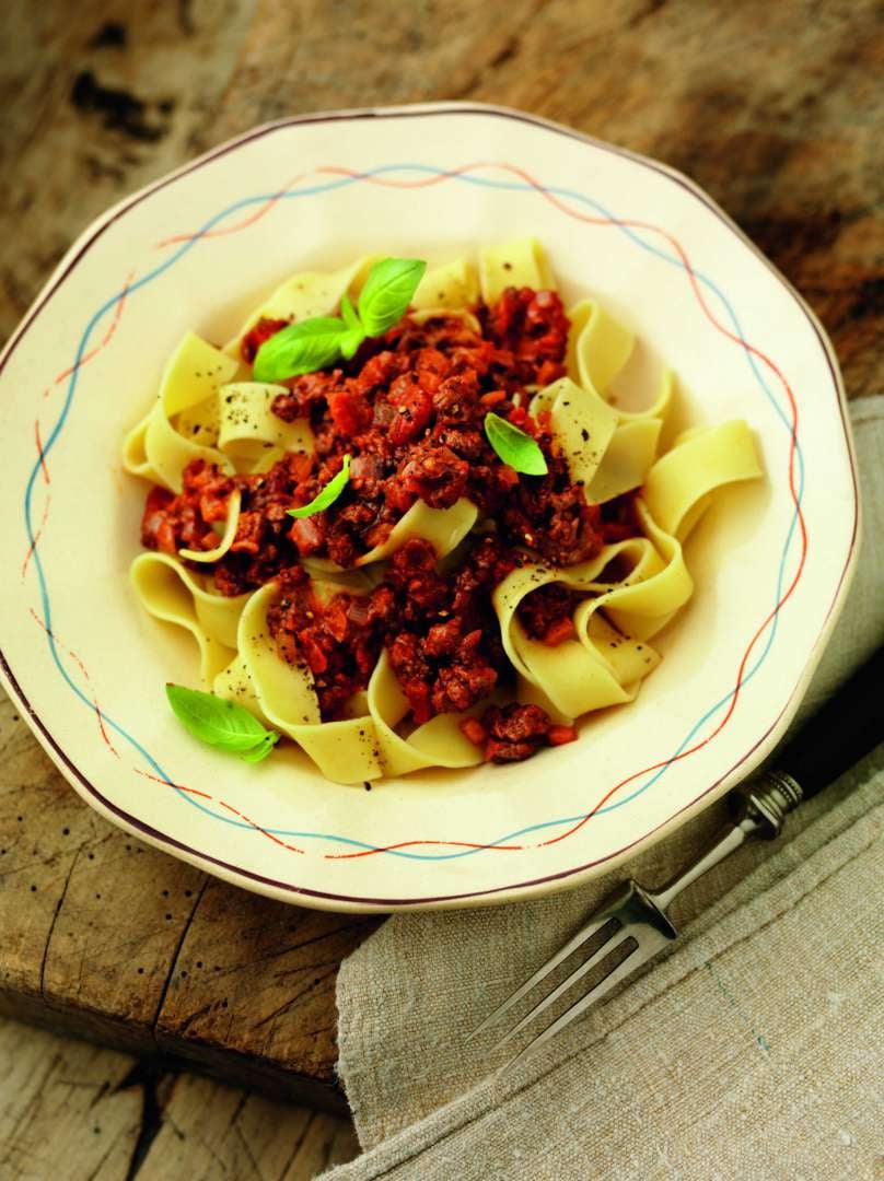 Venison Pasta